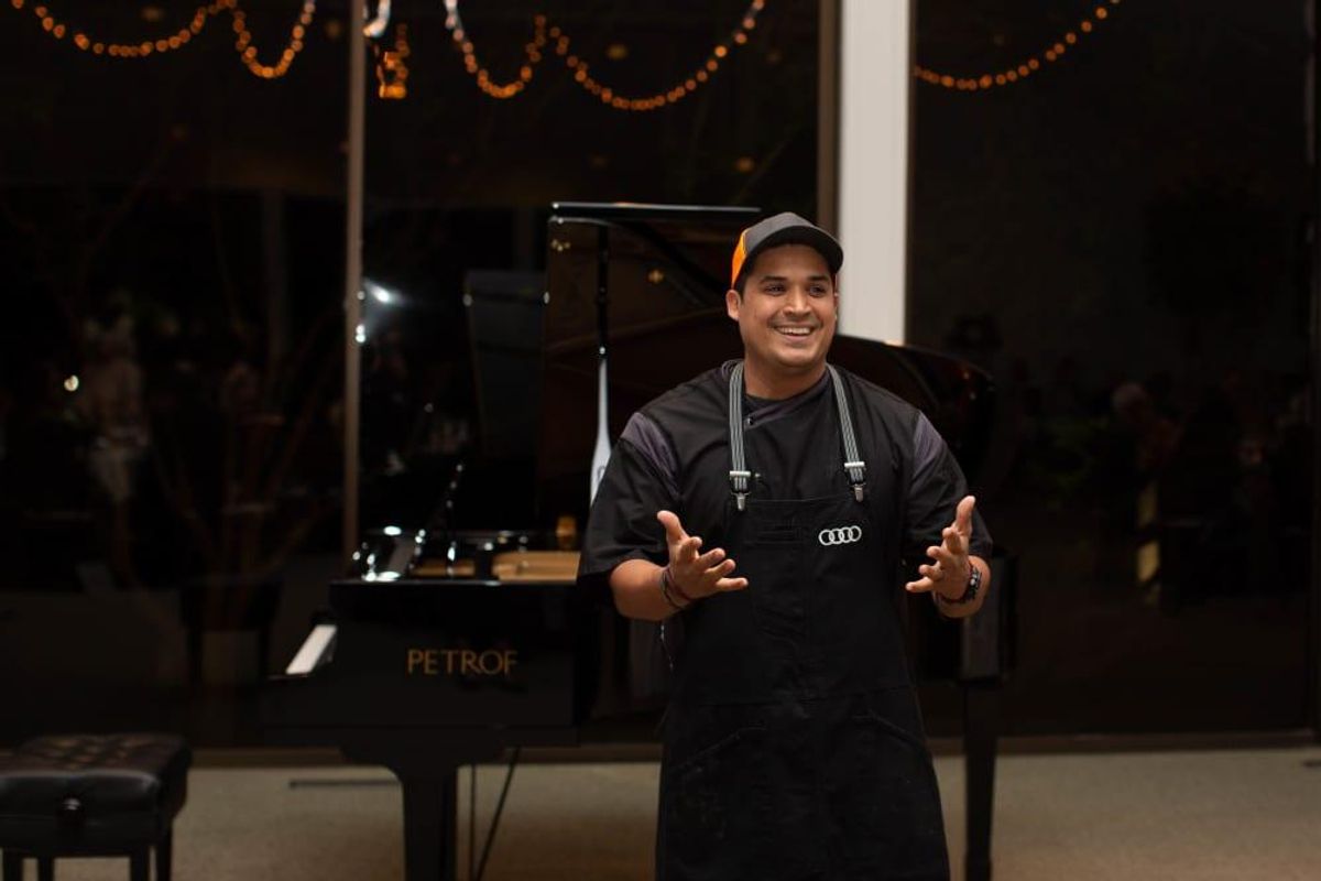 Chef Juan Rodriguez created the menu for the evening. - CultureMap Fort ...