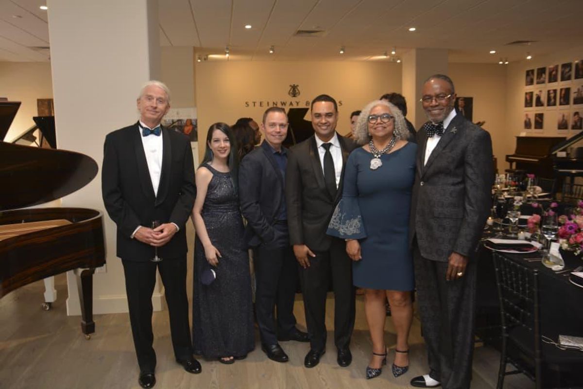 Nelson Claytor, Barbara Jordan, Kyle Jordan, Keon Anderson, Arlene ...