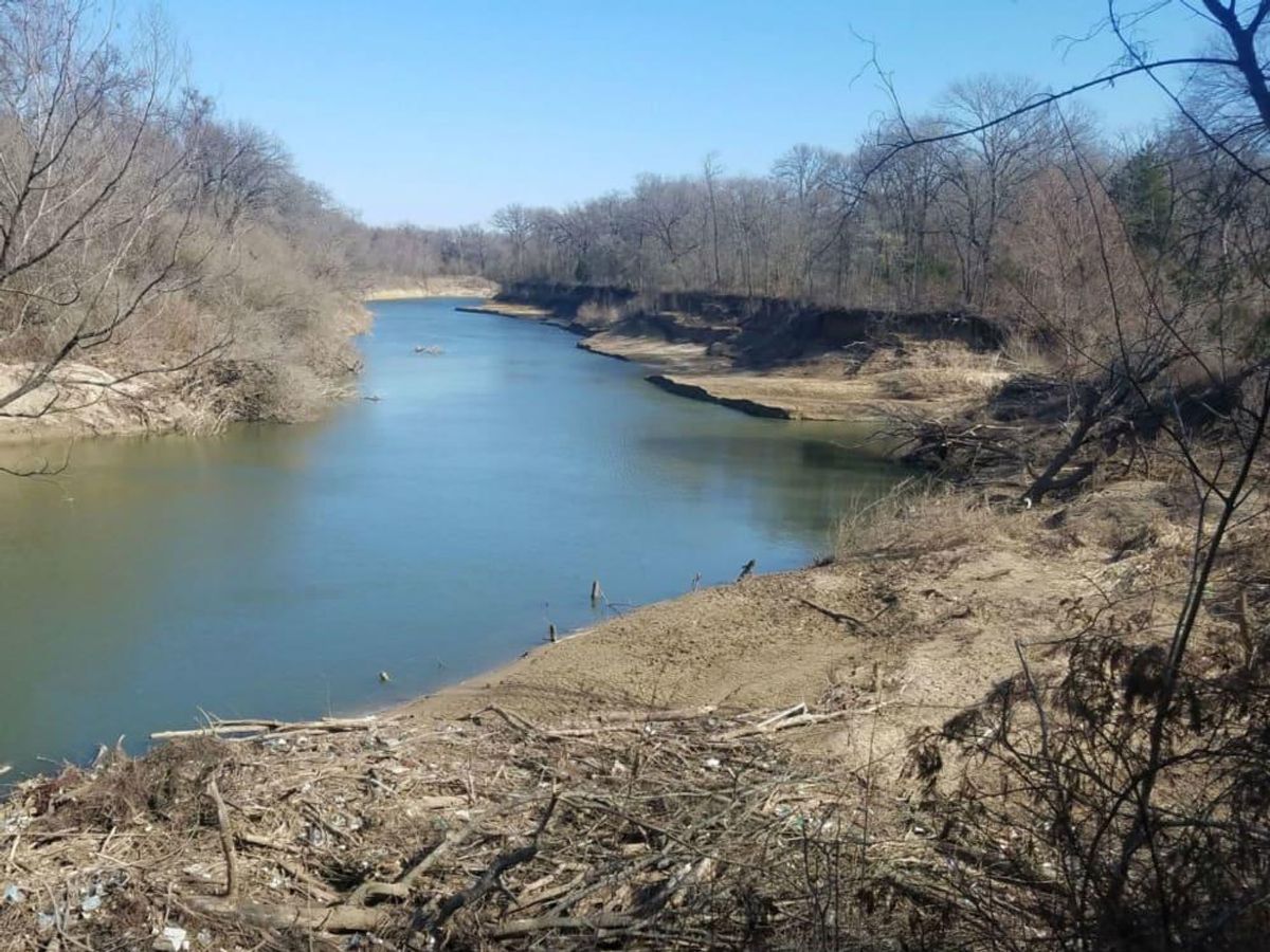 The preserve runs deep into the Trinity River. - CultureMap Fort Worth