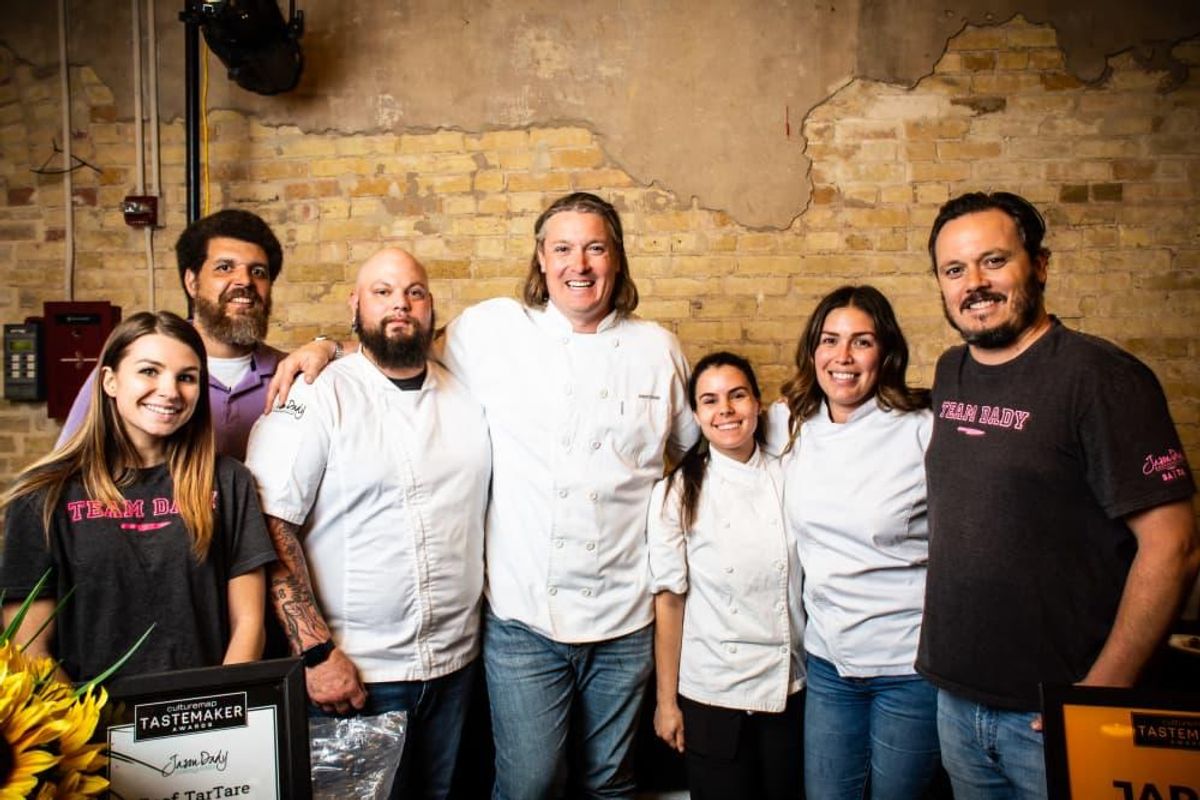 San Antonio Chef of the Year Jason Dady and team. - CultureMap Fort Worth