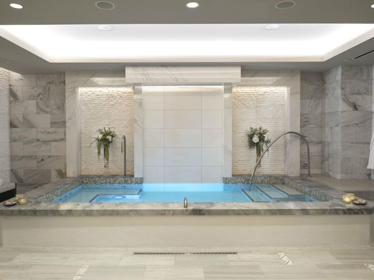 Take a luxurious dip in the Women's Vitality Pool. - CultureMap Fort Worth