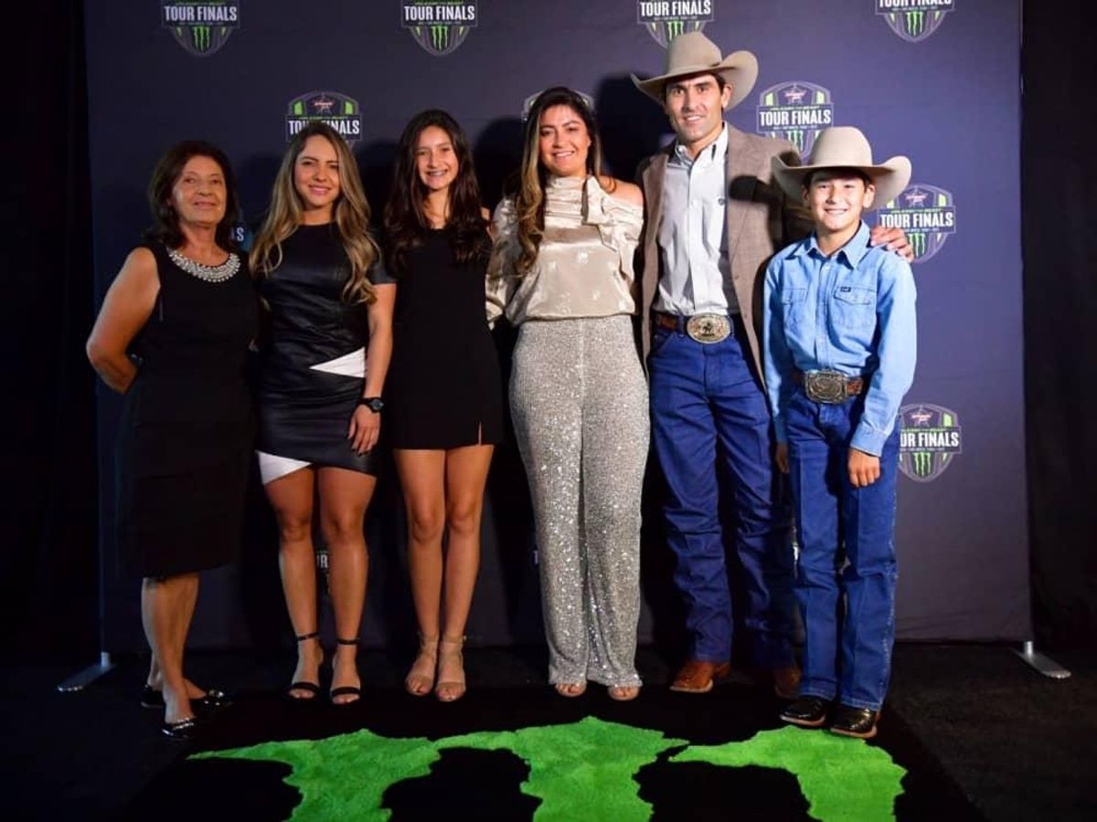 Three-time PBR world champion Silvano Alves and family - CultureMap ...