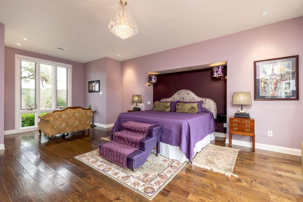 Master bedroom. - CultureMap Fort Worth