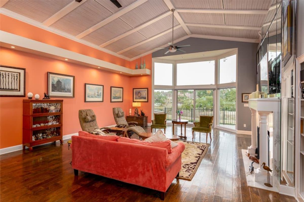 The living space. - CultureMap Fort Worth